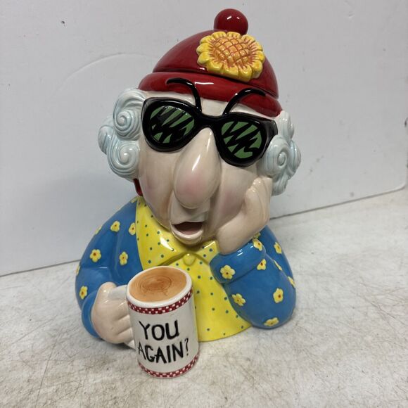 Hallmark | Kitchen | Maxine Hallmark You Again Ceramic Cookie Jar J ...